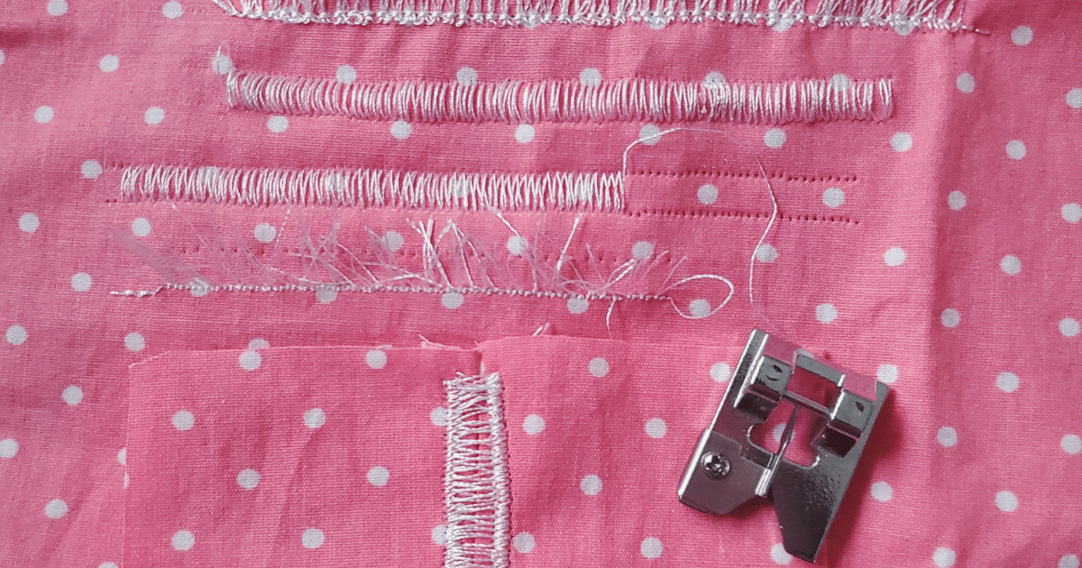 How To Use The Fringe Presser Foot - 6 Ideas When Sewing