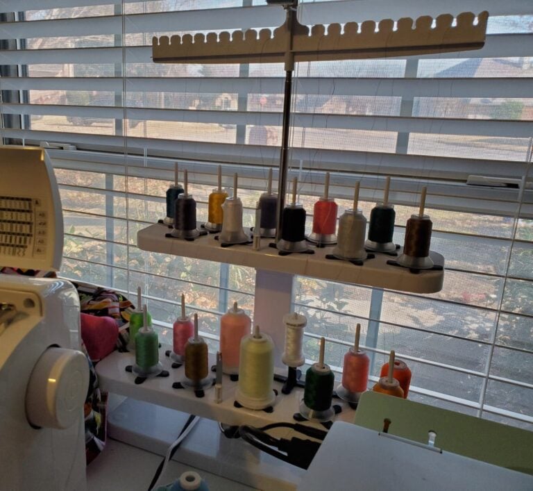7 Nifty Sewing & Machine Embroidery Thread Storage Ideas