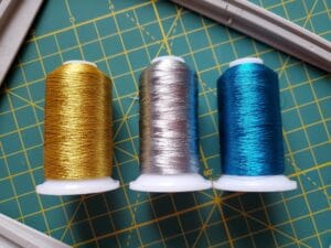 9 Helpful Metallic Thread Embroidery Tips + Troubleshooting