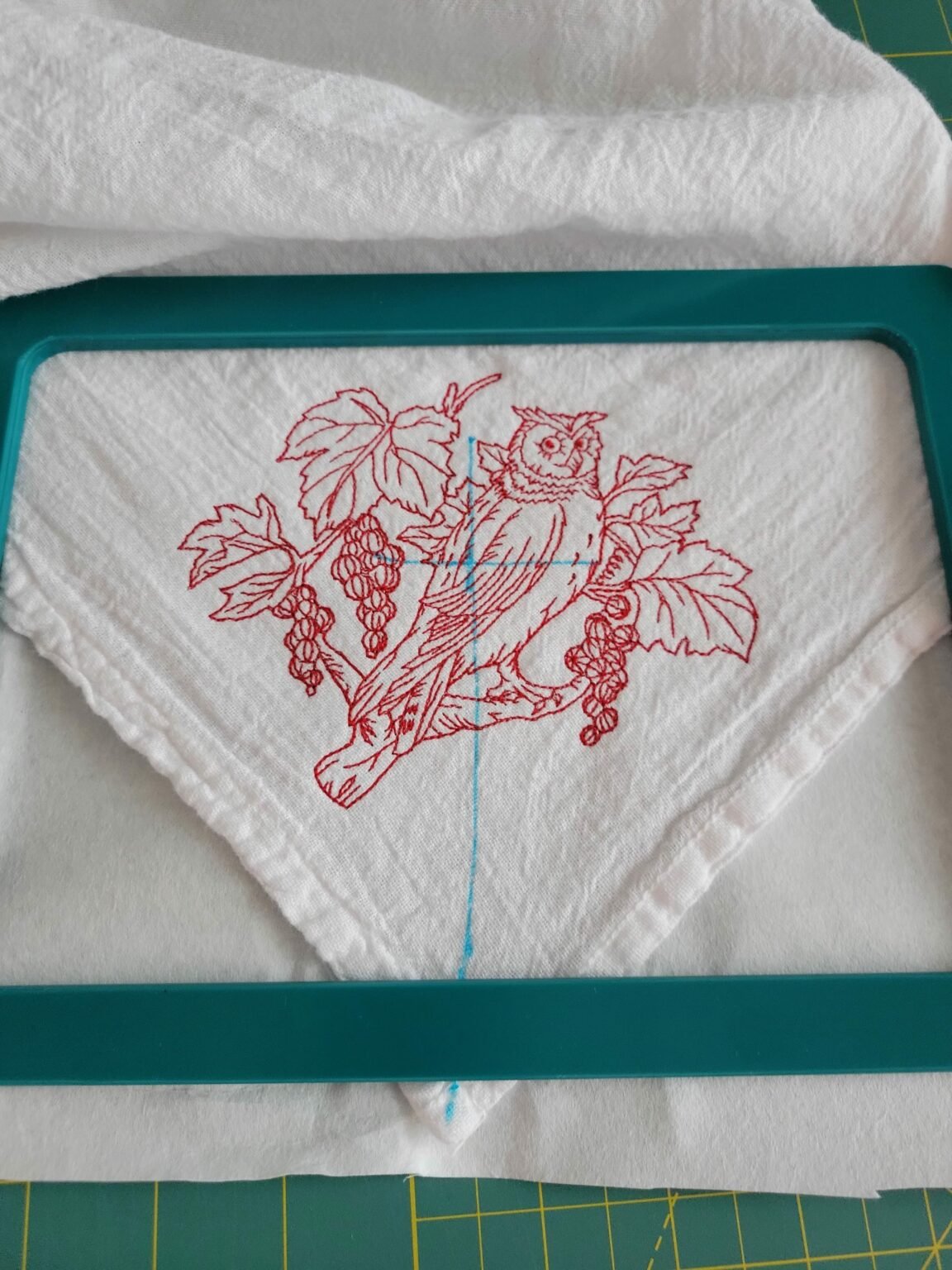 Redwork Machine Embroidery (Tutorial & FREE Designs!)