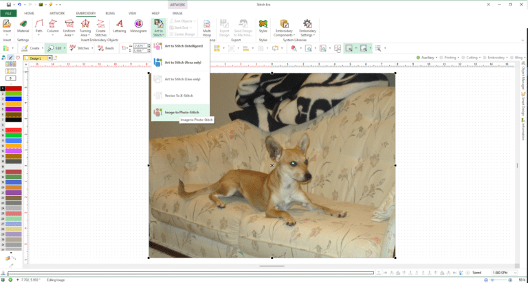 How To Digitize Photos For Embroidery (Tutorial)