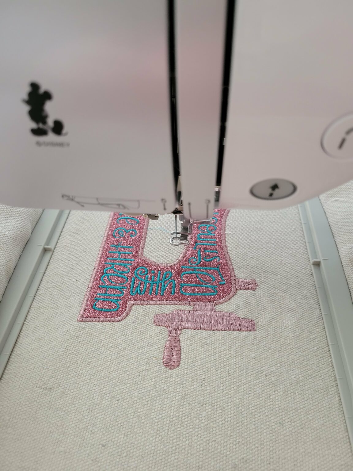 Machine Embroidery Applique With Heat-Transfer Vinyl (HTV)