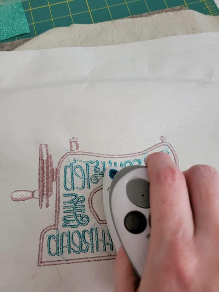 Machine Embroidery Applique With Heat-Transfer Vinyl (HTV)