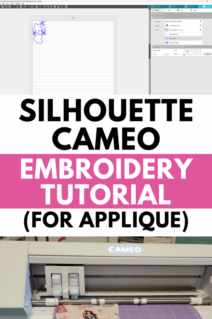 Silhouette Embroidery Tutorial For Applique & More!