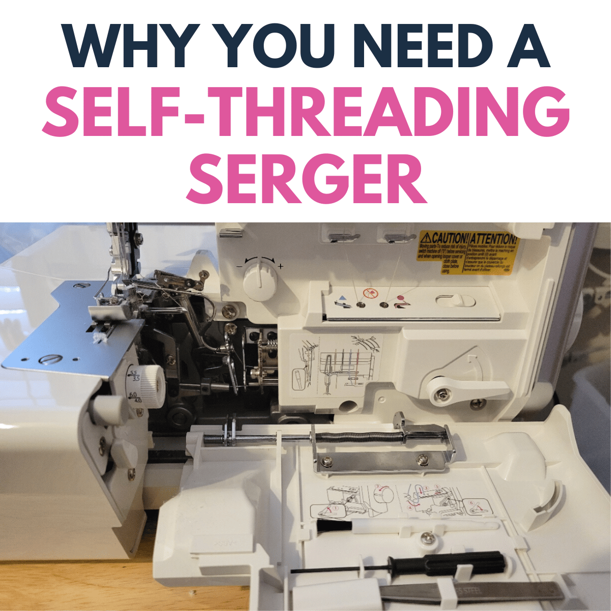 The Best Self-Threading Sergers (Air-Threading Options)