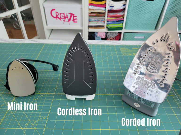 5 Best Cordless Irons For Quilting, Sewing, & Crafting
