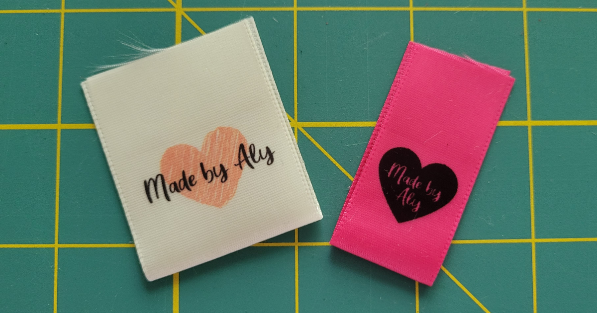 Create Custom Sublimation Clothing Tags To Sew In