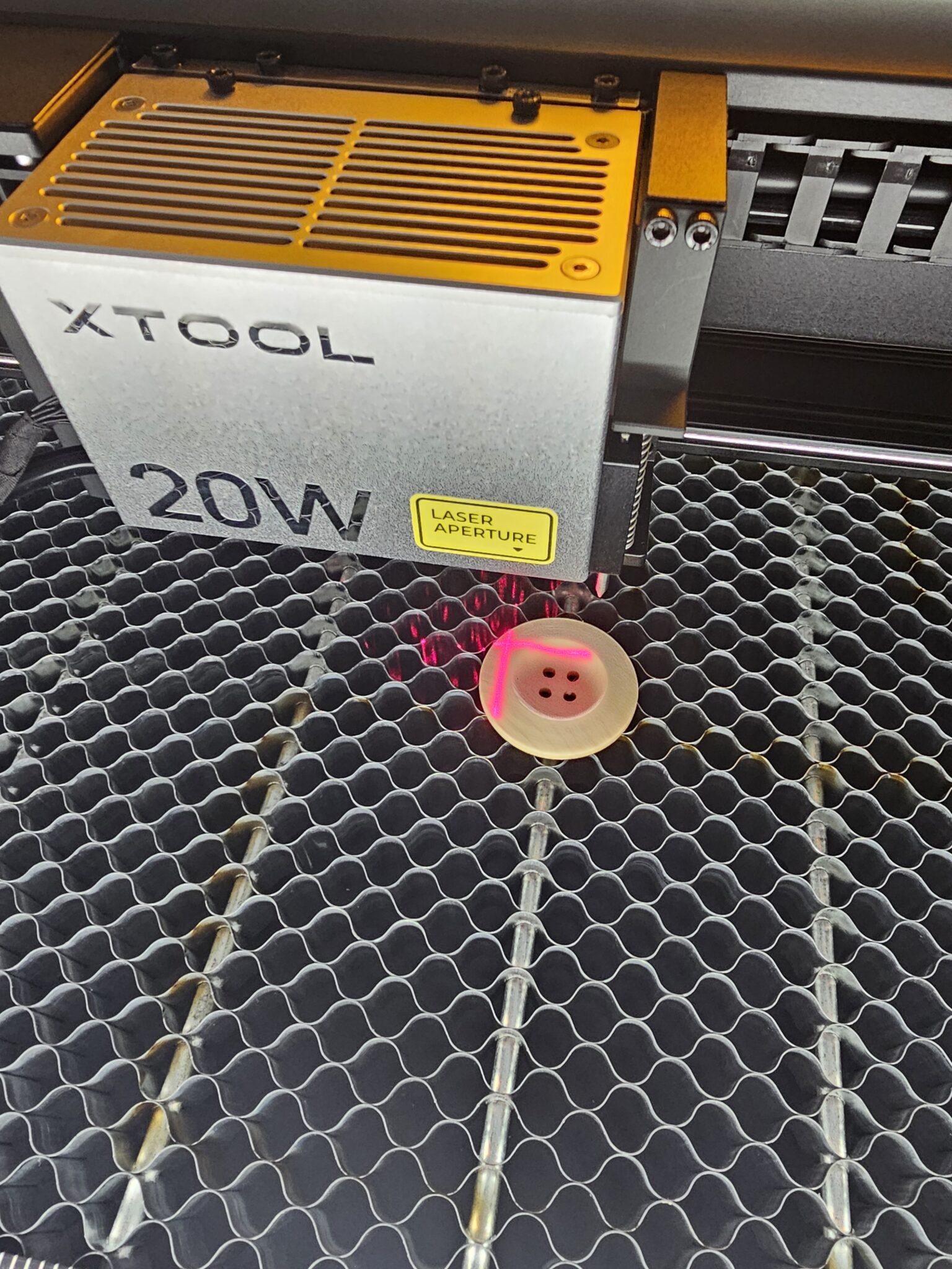 How To Laser Engrave And Cut Wood Buttons For Sewing