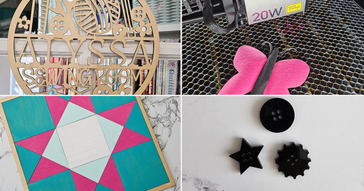 10 Laser Cutter Projects For Sewing, Quilting, And Embroidery